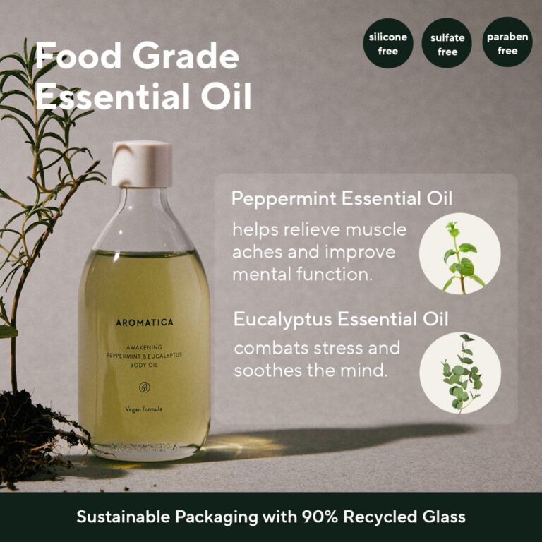 Aromatica - Awakening Body Oil Peppermint & Eucalyptus 100 ml